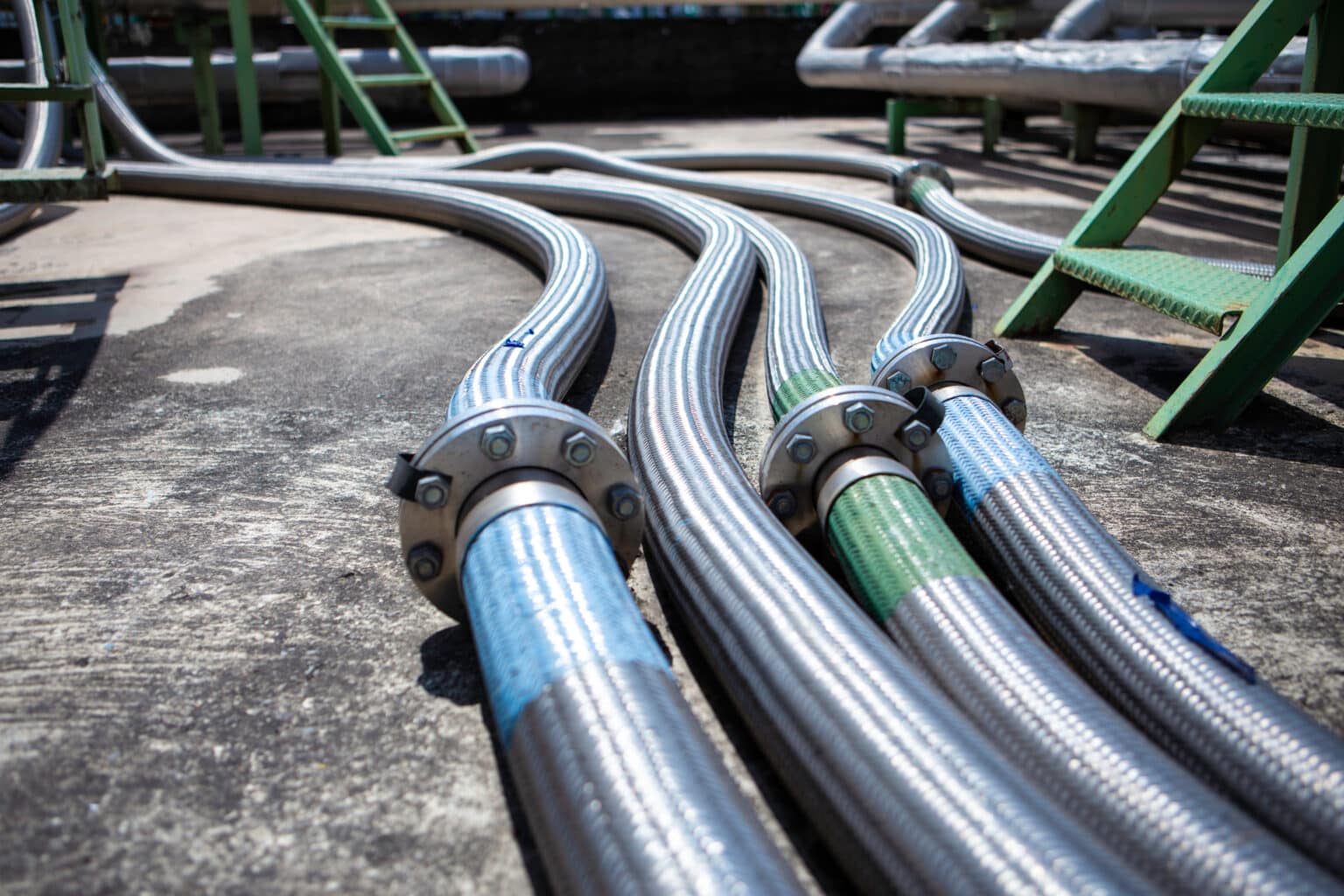 Refinery Maintenance & Vapor Recovery Metal Hose | Penflex